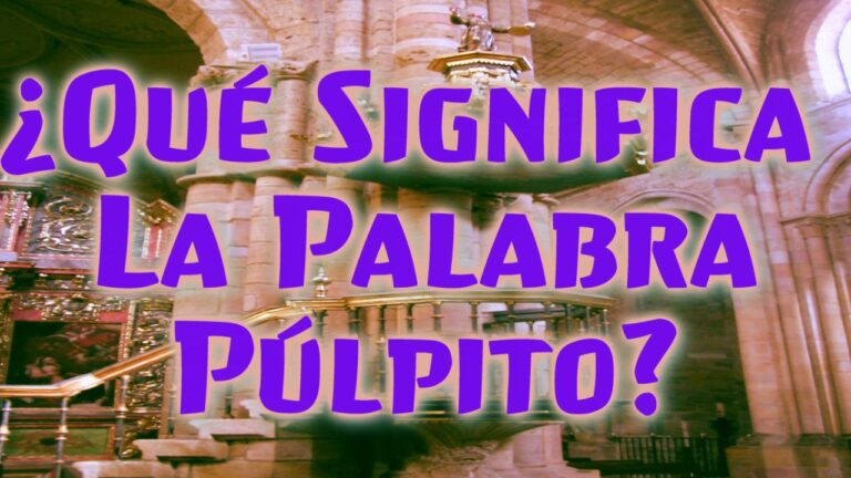 Descubre el significado bíblico del púlpito en la iglesia - Evangélico ...