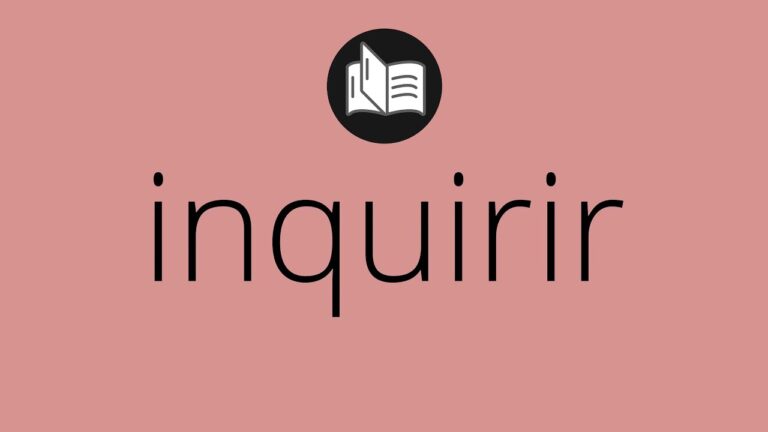 Descubre el verdadero significado de inquirir según la biblia ...