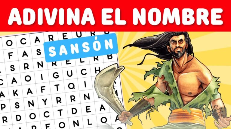 Encuentra a los personajes bíblicos en nuestra sopa de letras ...