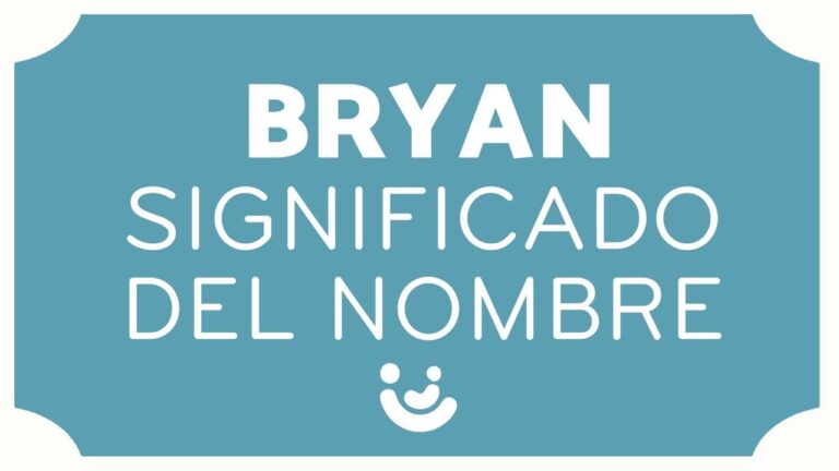 Significado bíblico del nombre Bryan: origen y simbolismo - Evangélico ...