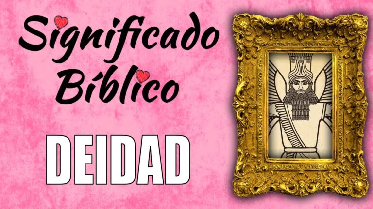 Significado de deidad en la Biblia y su importancia en la fe ...