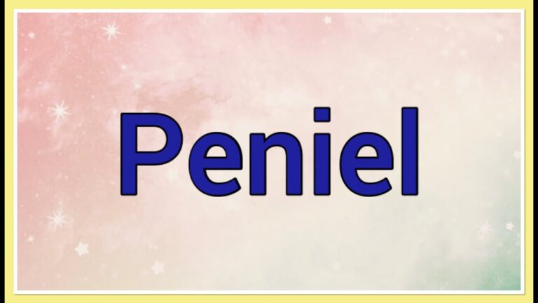 Peniel: significado y relevancia en la fe cristiana - Evangélico - Todo ...