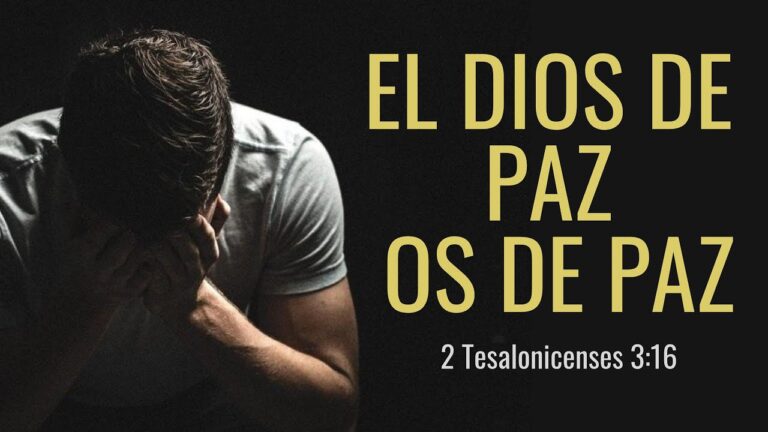 Significado bíblico de la paz descubre en Dios - Evangélico - Todo ...