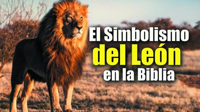 Descubre el poderoso simbolismo del león de Dios en la Biblia ...