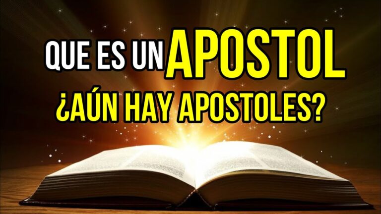 El papel de un apóstol según la Biblia: guía para entender su función ...